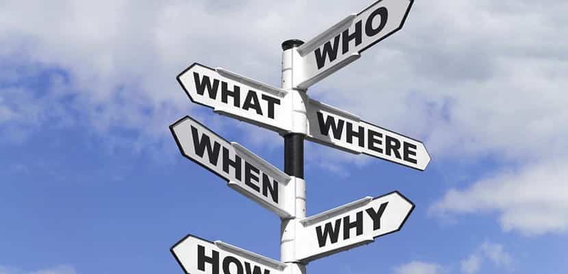 El uso de When, Where, Why y How en inglés